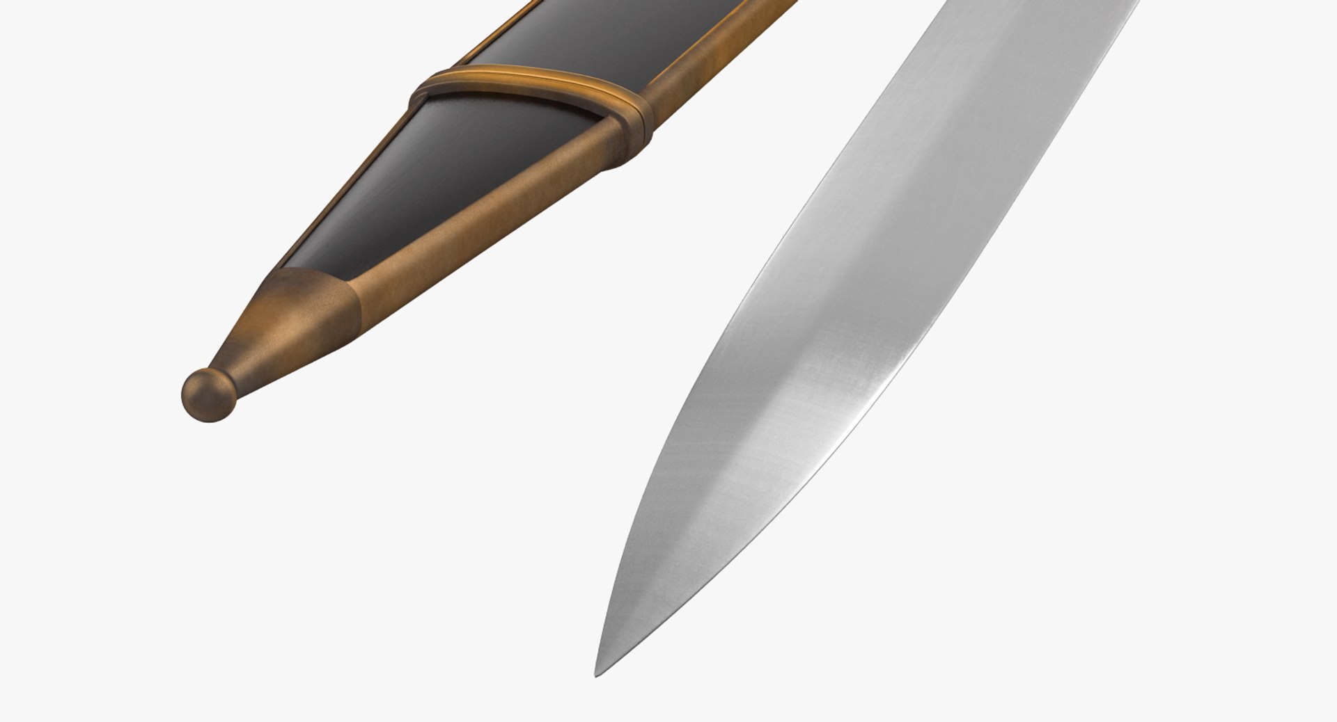 3ds Roman Gladius Short Sword Sheath