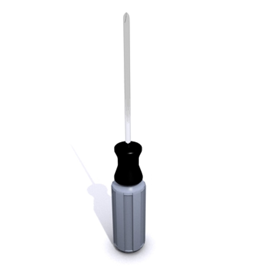 3d Phillips Head Screwdriver