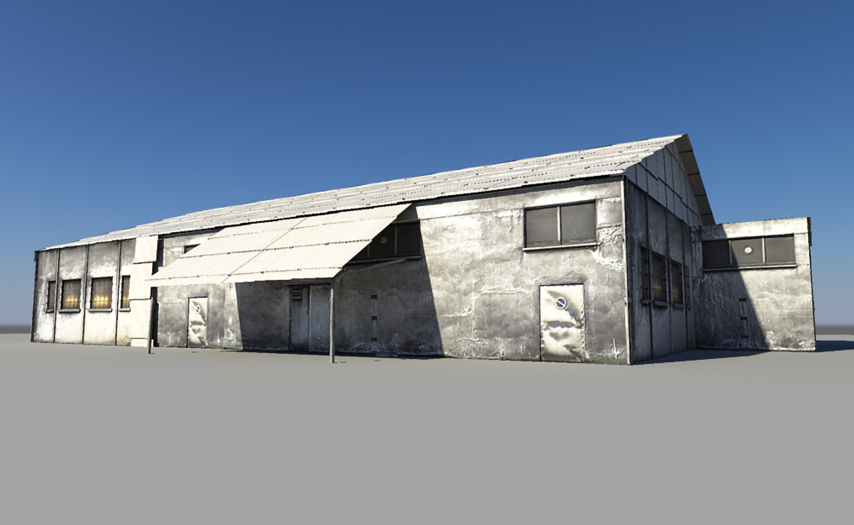3ds Max Small Warehouse