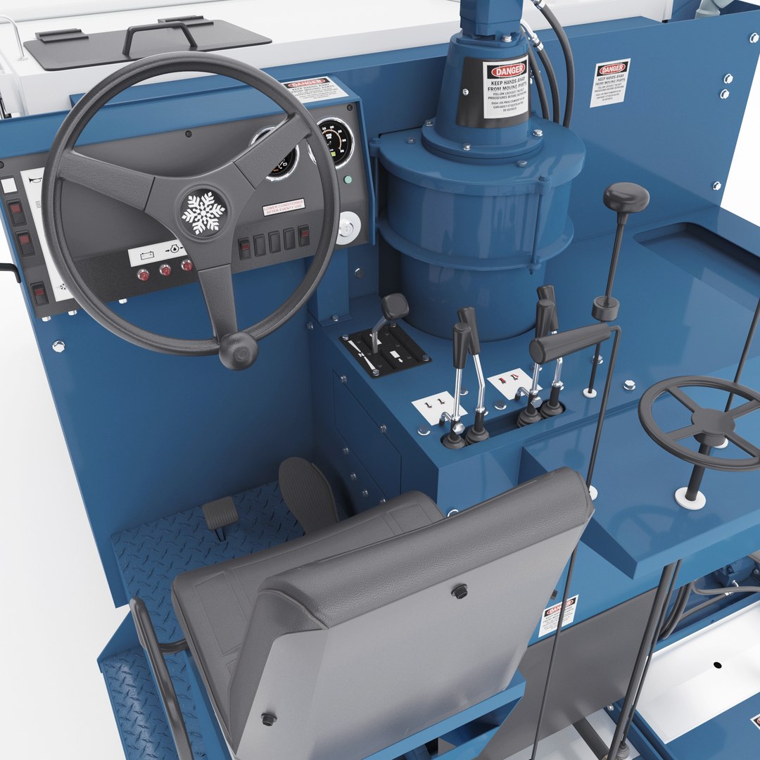 Zamboni Ice Filling And Cleaning Machine 3D Model - TurboSquid 1908661