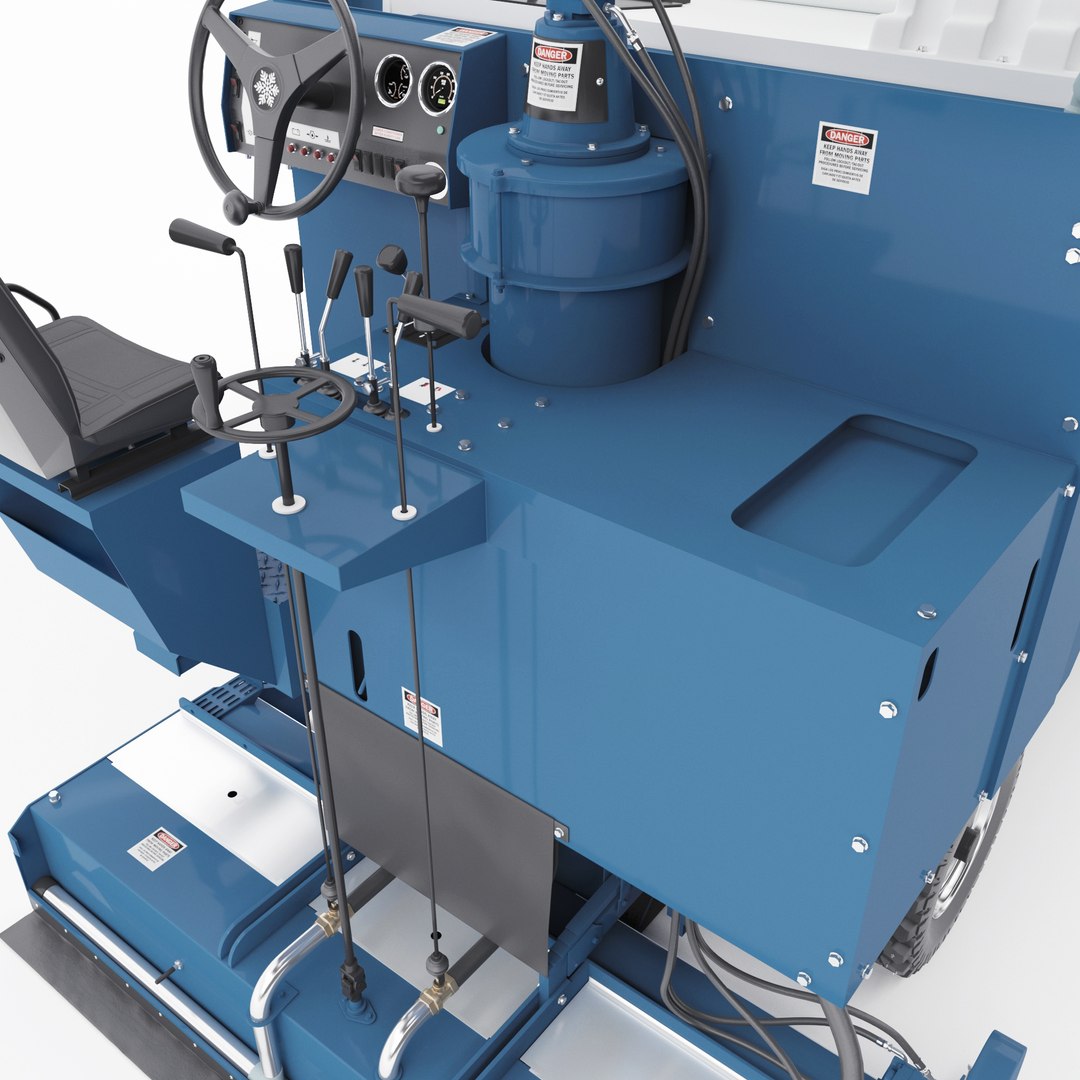 Zamboni Ice Filling And Cleaning Machine 3D Model - TurboSquid 1908661