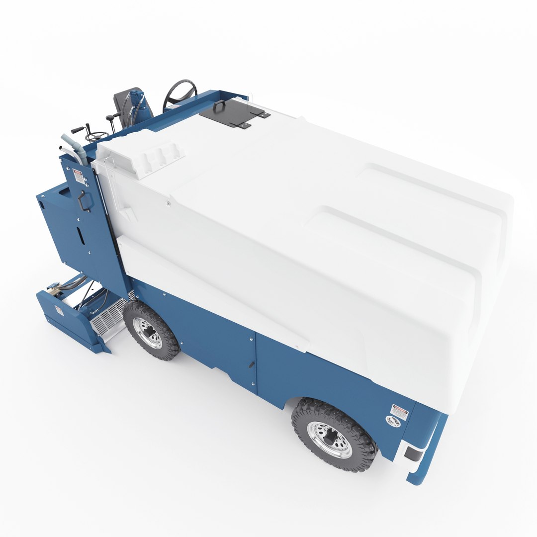Zamboni Ice Filling And Cleaning Machine 3D Model - TurboSquid 1908661