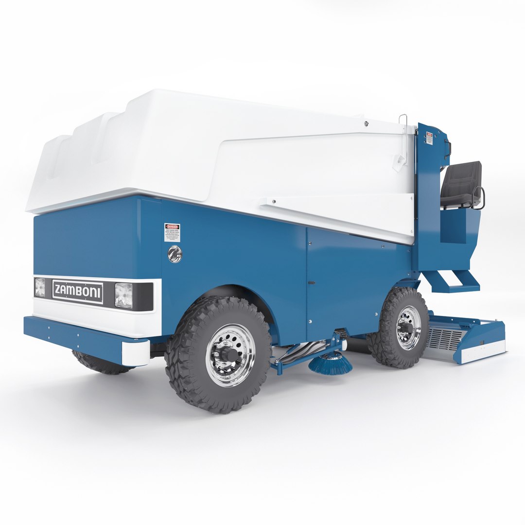 Zamboni Ice Filling And Cleaning Machine 3D Model - TurboSquid 1908661