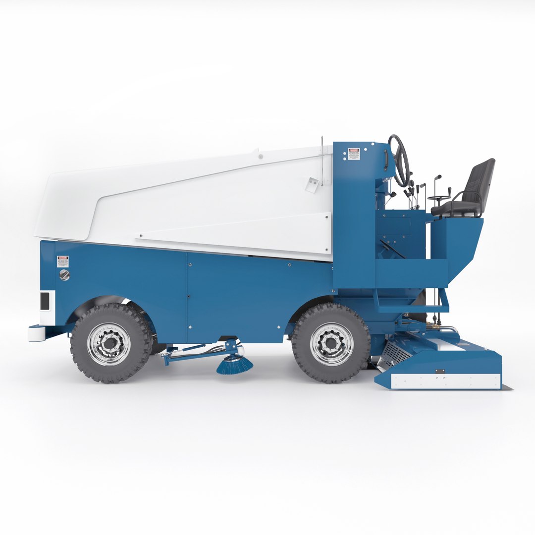 Zamboni Ice Filling And Cleaning Machine 3D Model - TurboSquid 1908661