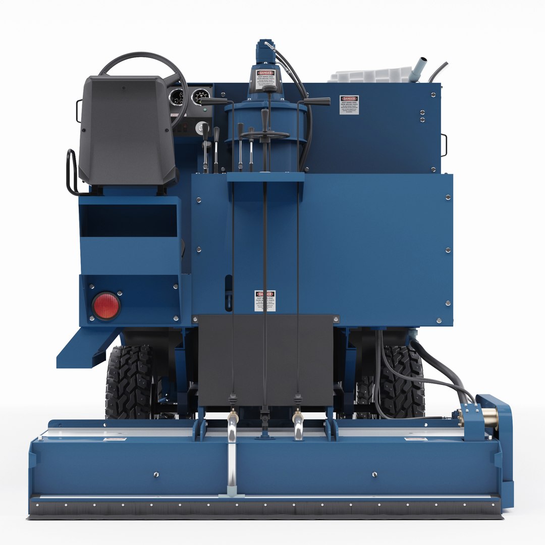 Zamboni Ice Filling And Cleaning Machine 3D Model - TurboSquid 1908661