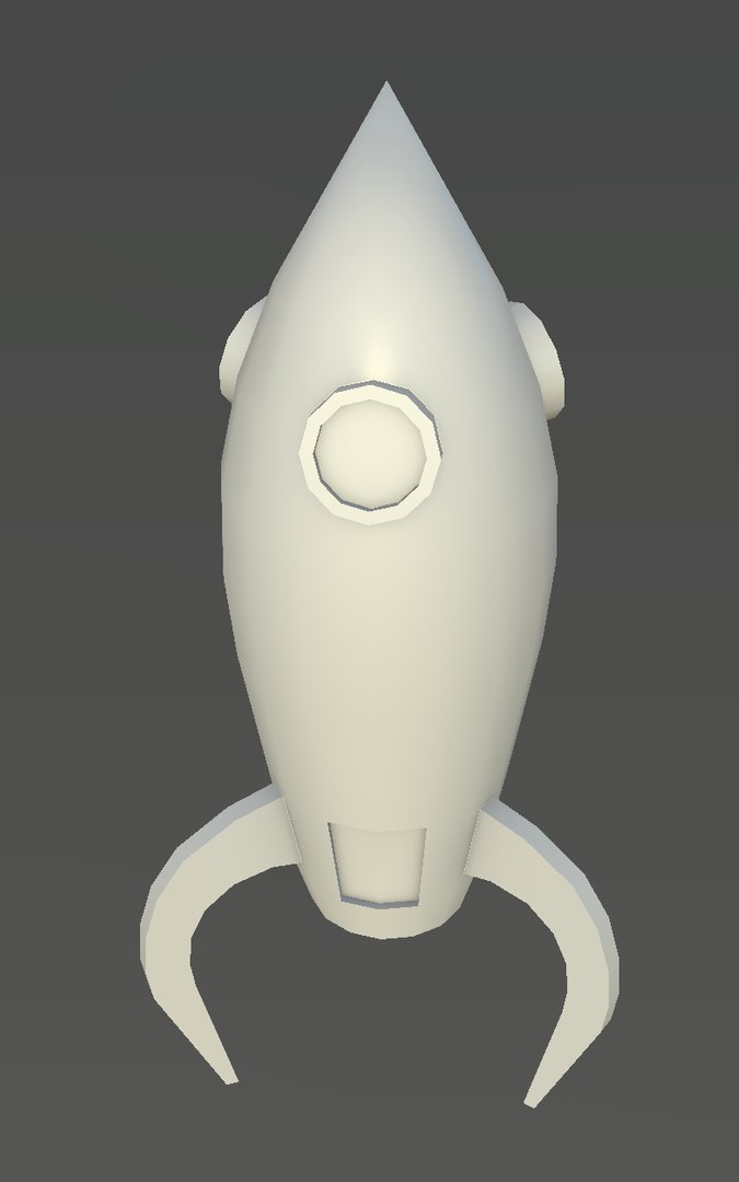 3D Space Rocket Low-poly - TurboSquid 1178935
