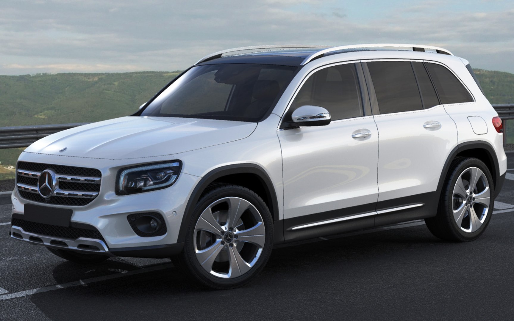 3D Mercedes Benz Glb Model - TurboSquid 1444431