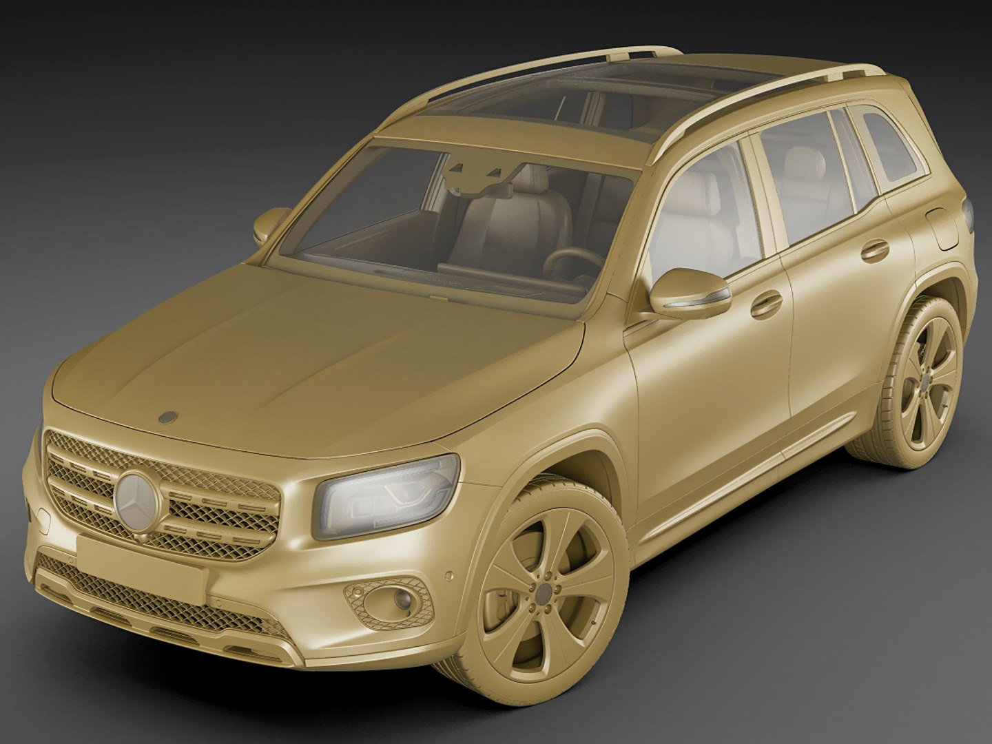 3D Mercedes Benz Glb Model - TurboSquid 1444431