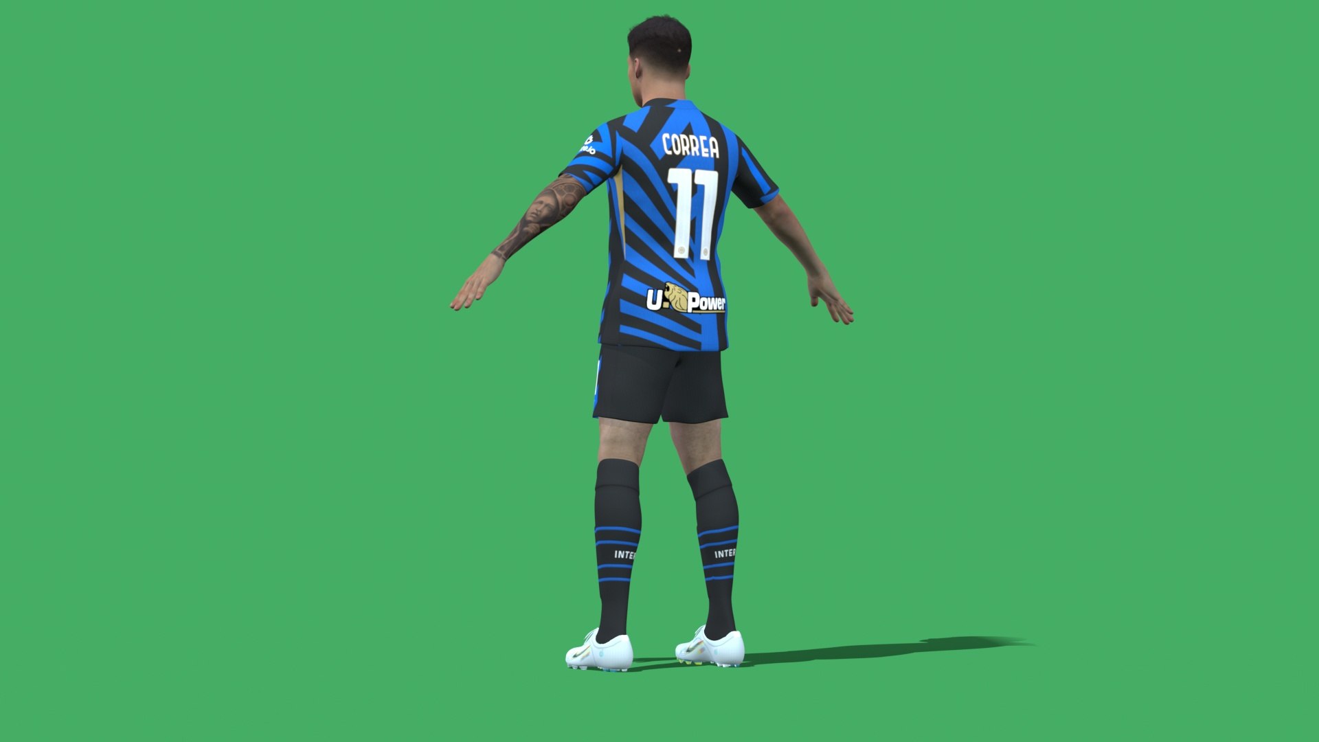 3D 3D Rigged Joaquin Correa Inter Milan 2025 Model - TurboSquid 2366888