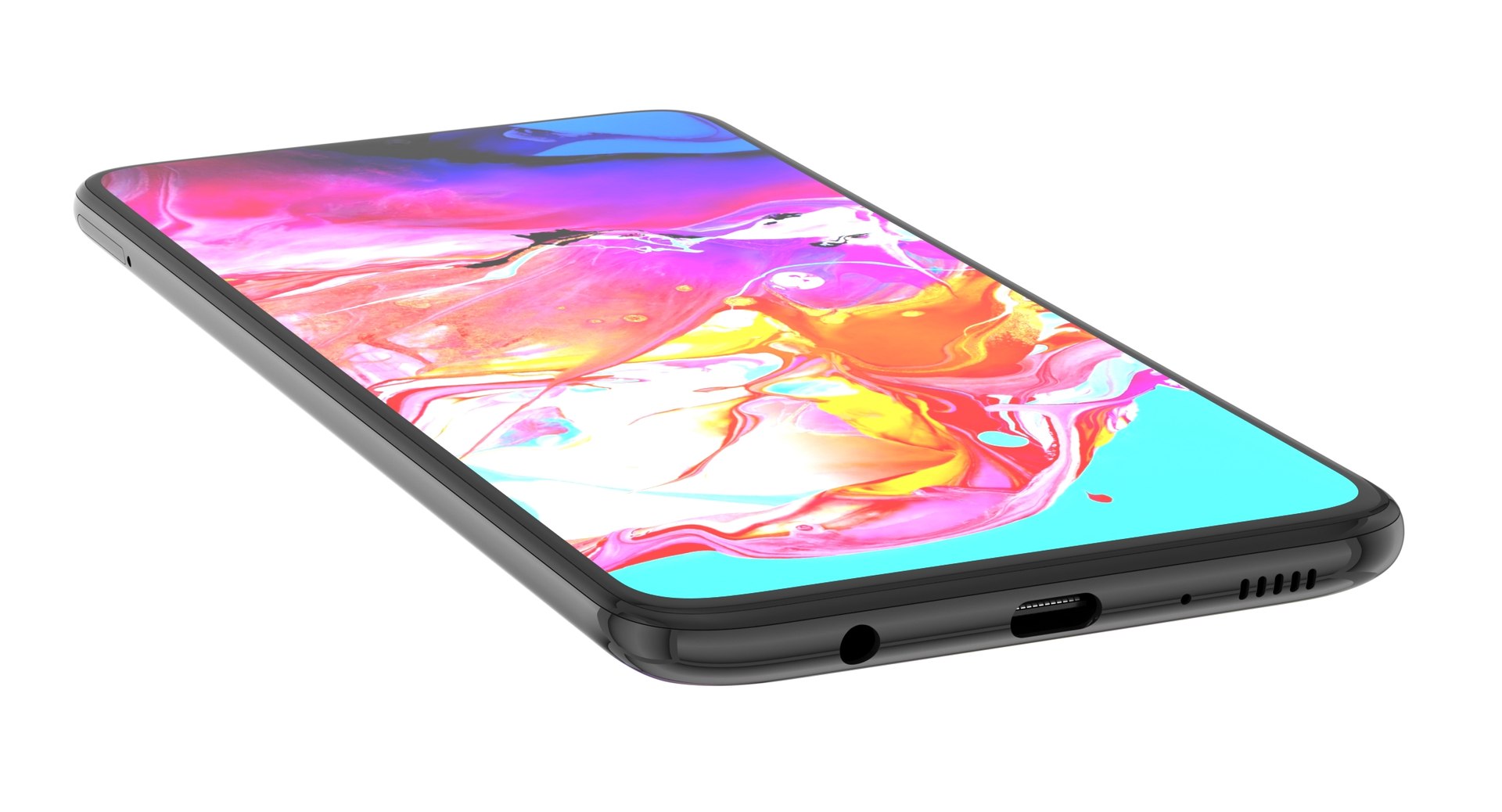 3D Samsung Galaxy A70 Model - TurboSquid 1416089