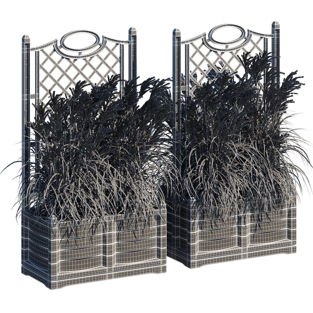 3D Bama with trellis model - TurboSquid 2034823