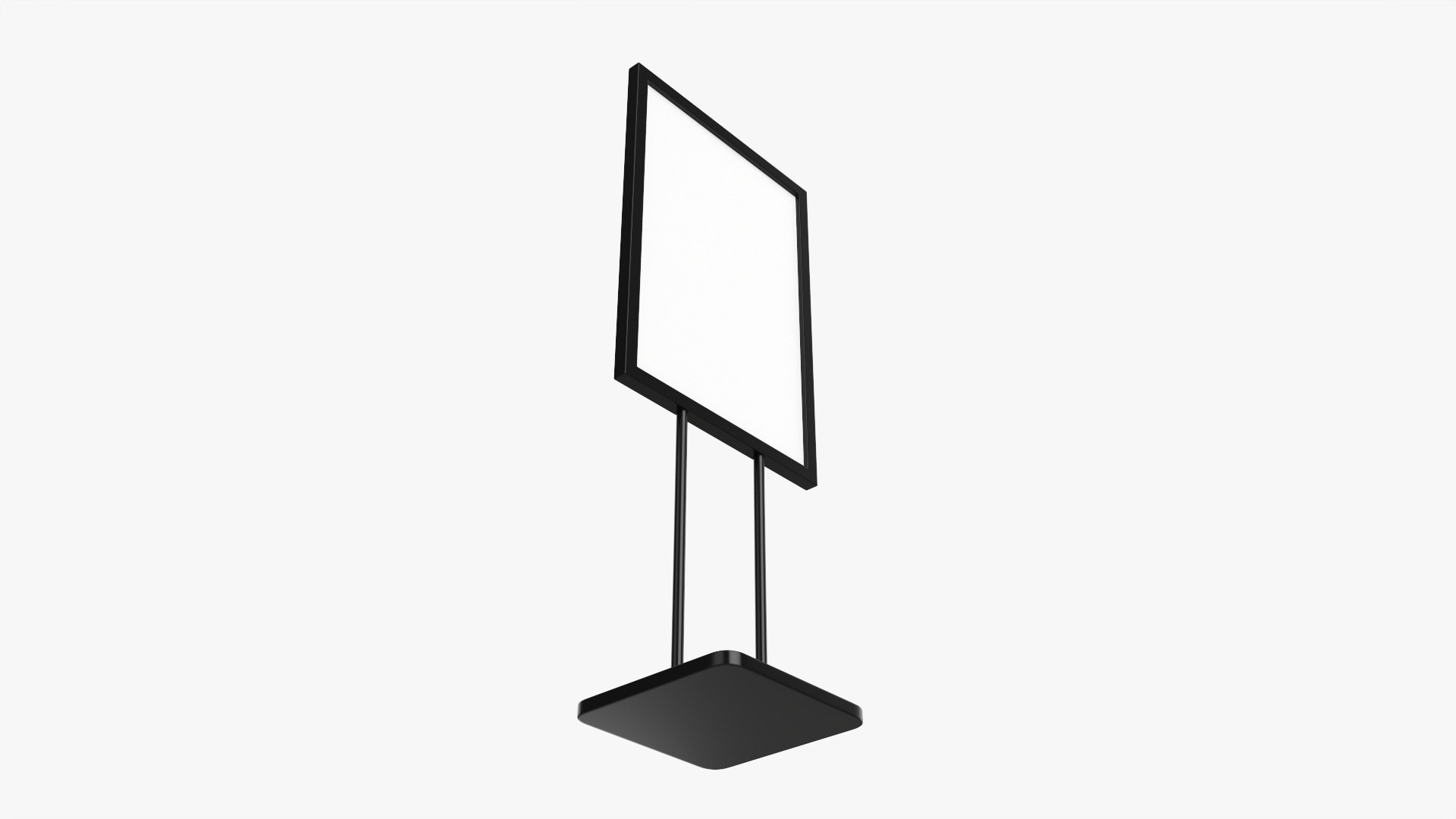 Ad Advertising Stand Model - TurboSquid 1697147