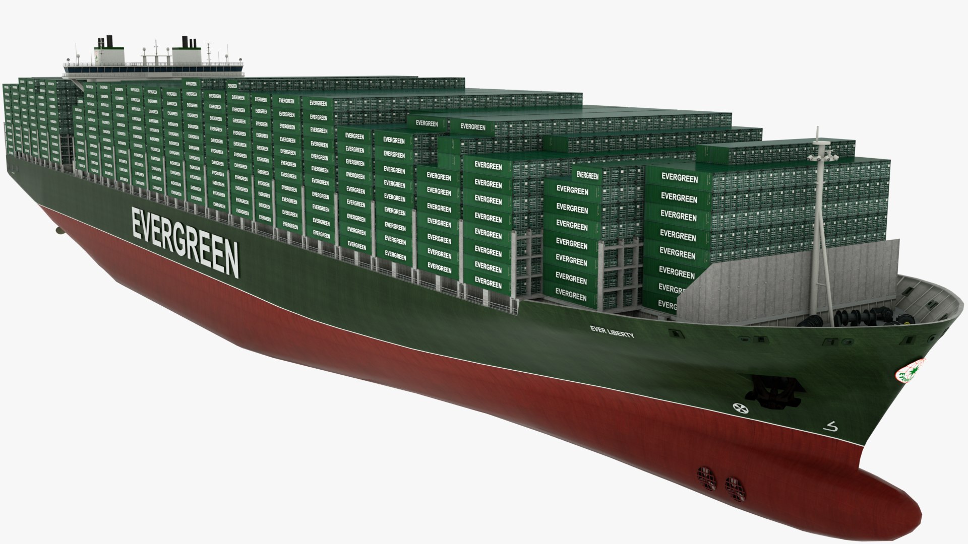 3D Container Ship Collection Vol.4 - TurboSquid 1733817