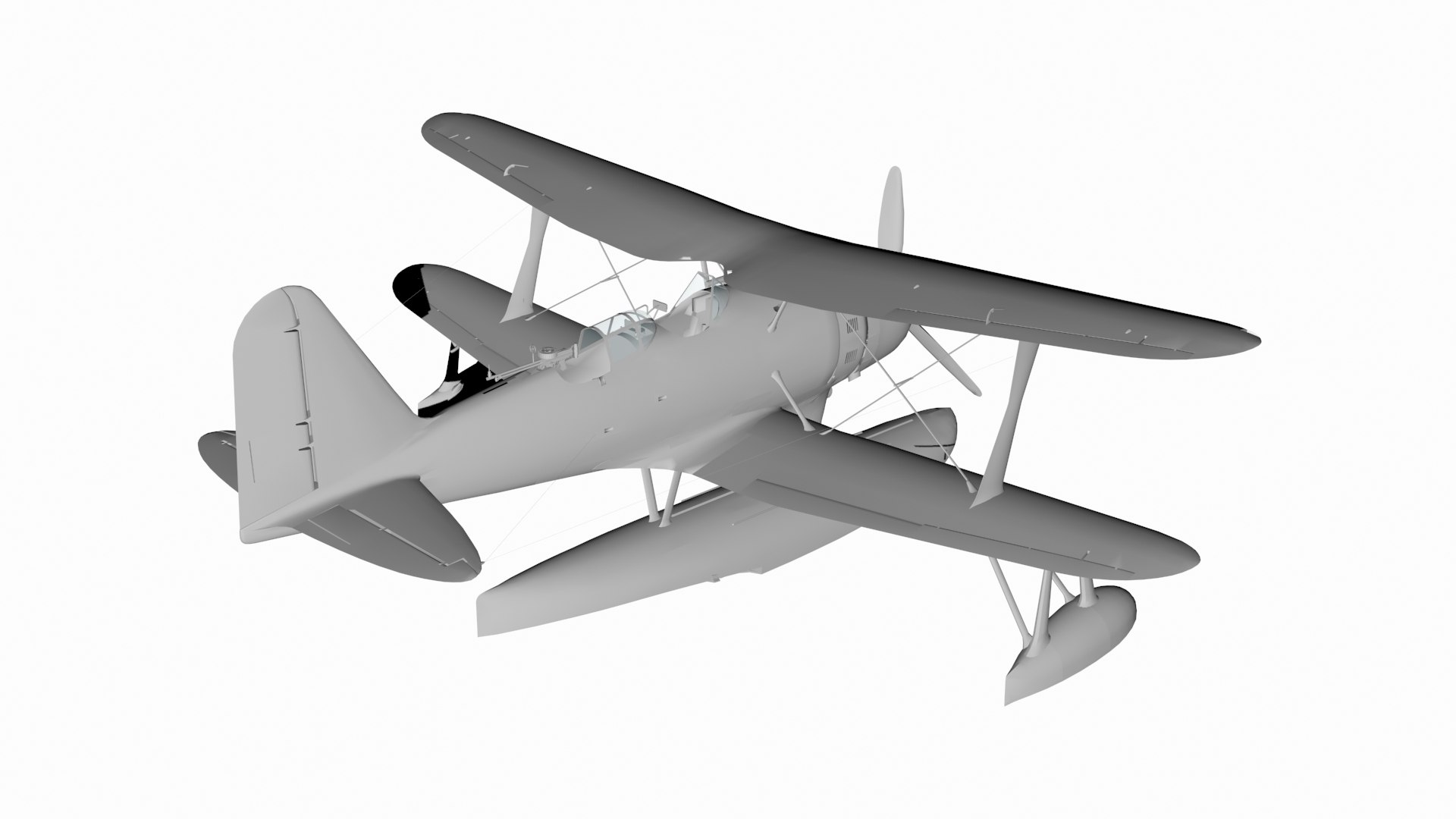 F1M2 Pete Seaplane 3D - TurboSquid 2102797