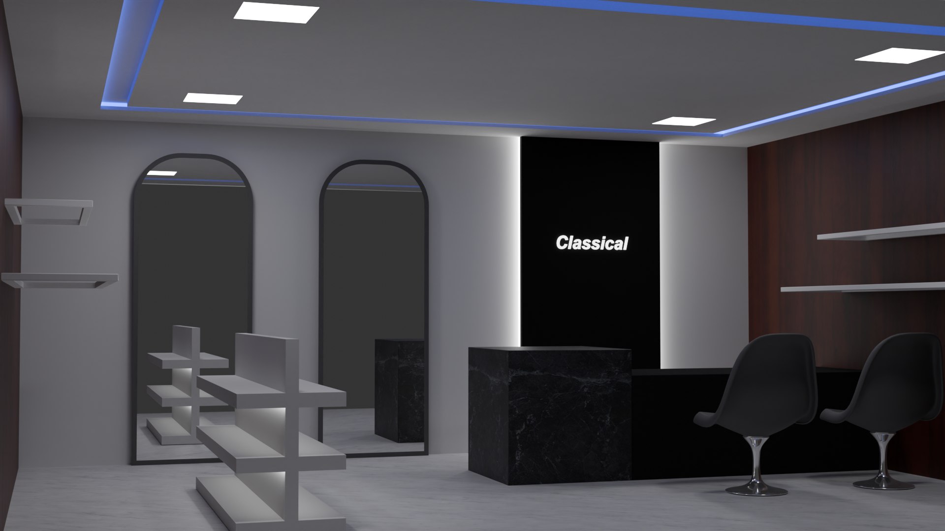 3D Classical Shop Interior - TurboSquid 2221282
