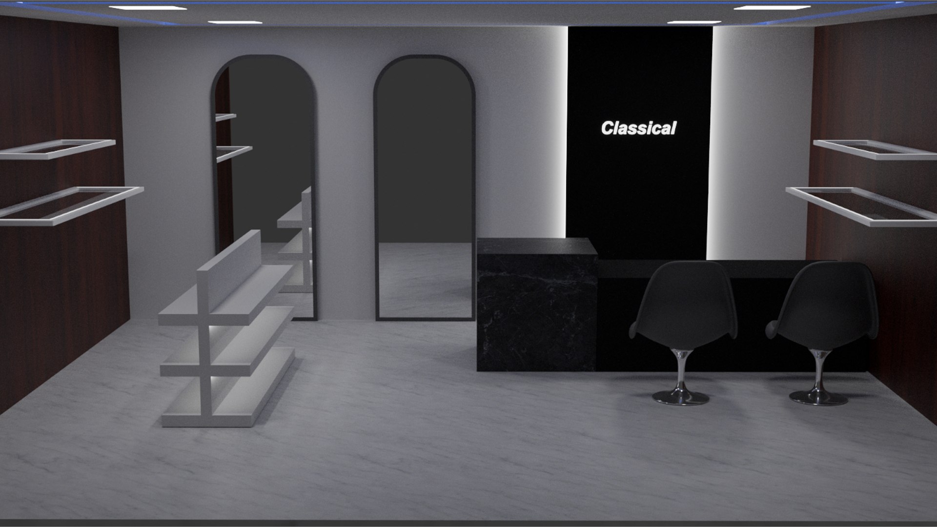 3D Classical Shop Interior - TurboSquid 2221282