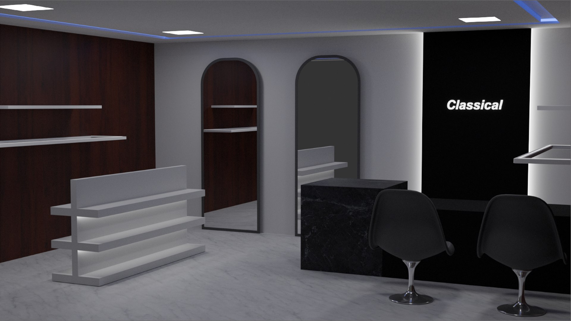 3D Classical Shop Interior - TurboSquid 2221282