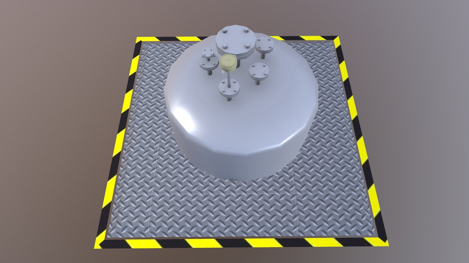 Vertical Flat Bottom Tank 3D - TurboSquid 2288894