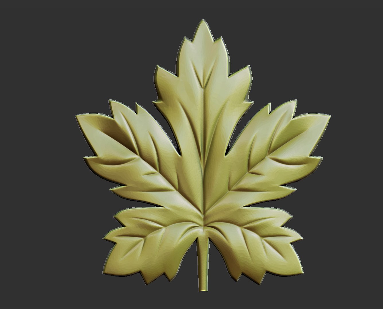 3D maple leaf model - TurboSquid 1608791