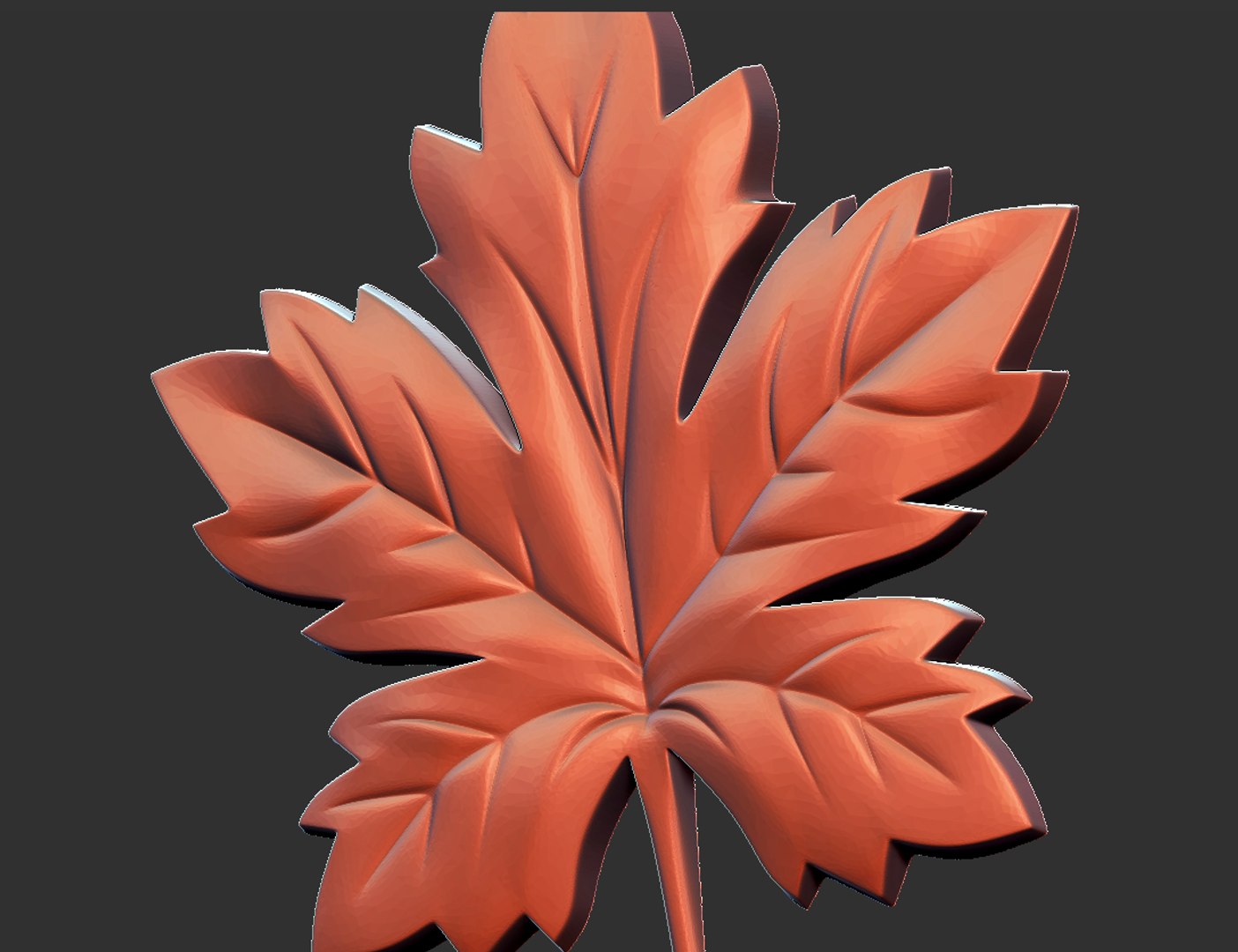 3D maple leaf model - TurboSquid 1608791