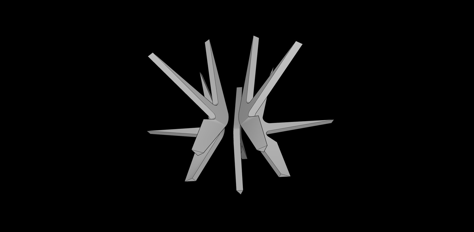 3D Brutalist Yugoslavian Soviet Sculpture Model - TurboSquid 1901510