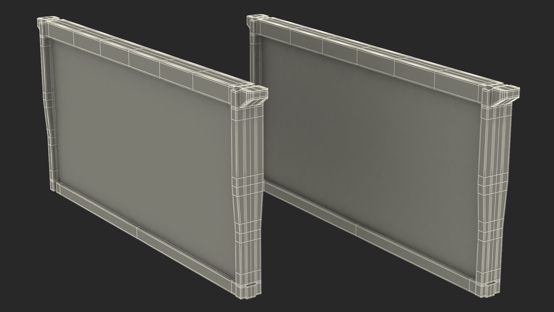 3D painted hive frame - TurboSquid 1486451