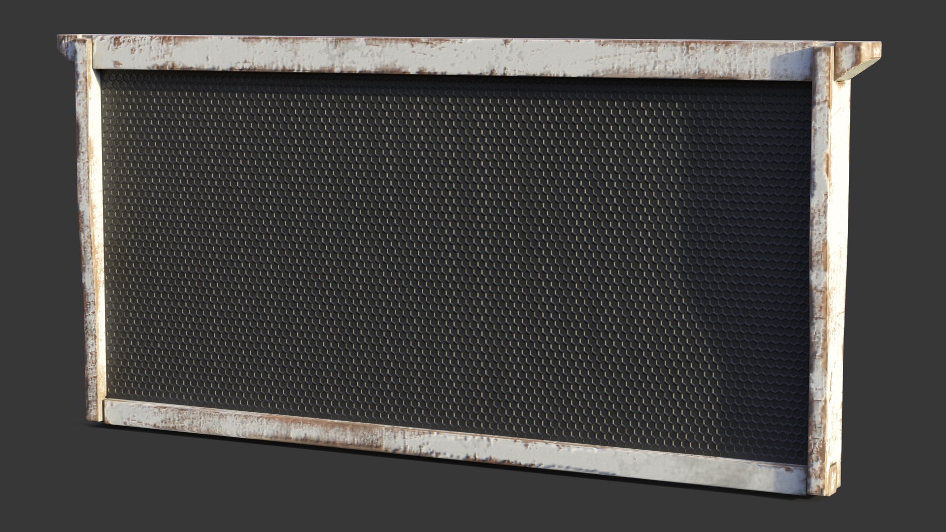 3D Painted Hive Frame - TurboSquid 1486451