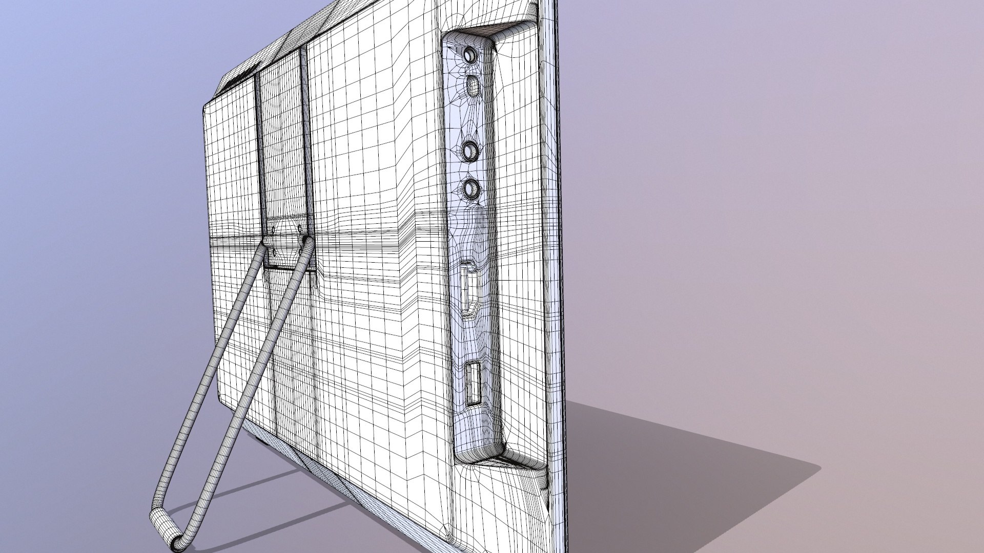 3D Small Portable TV Model - TurboSquid 2276831