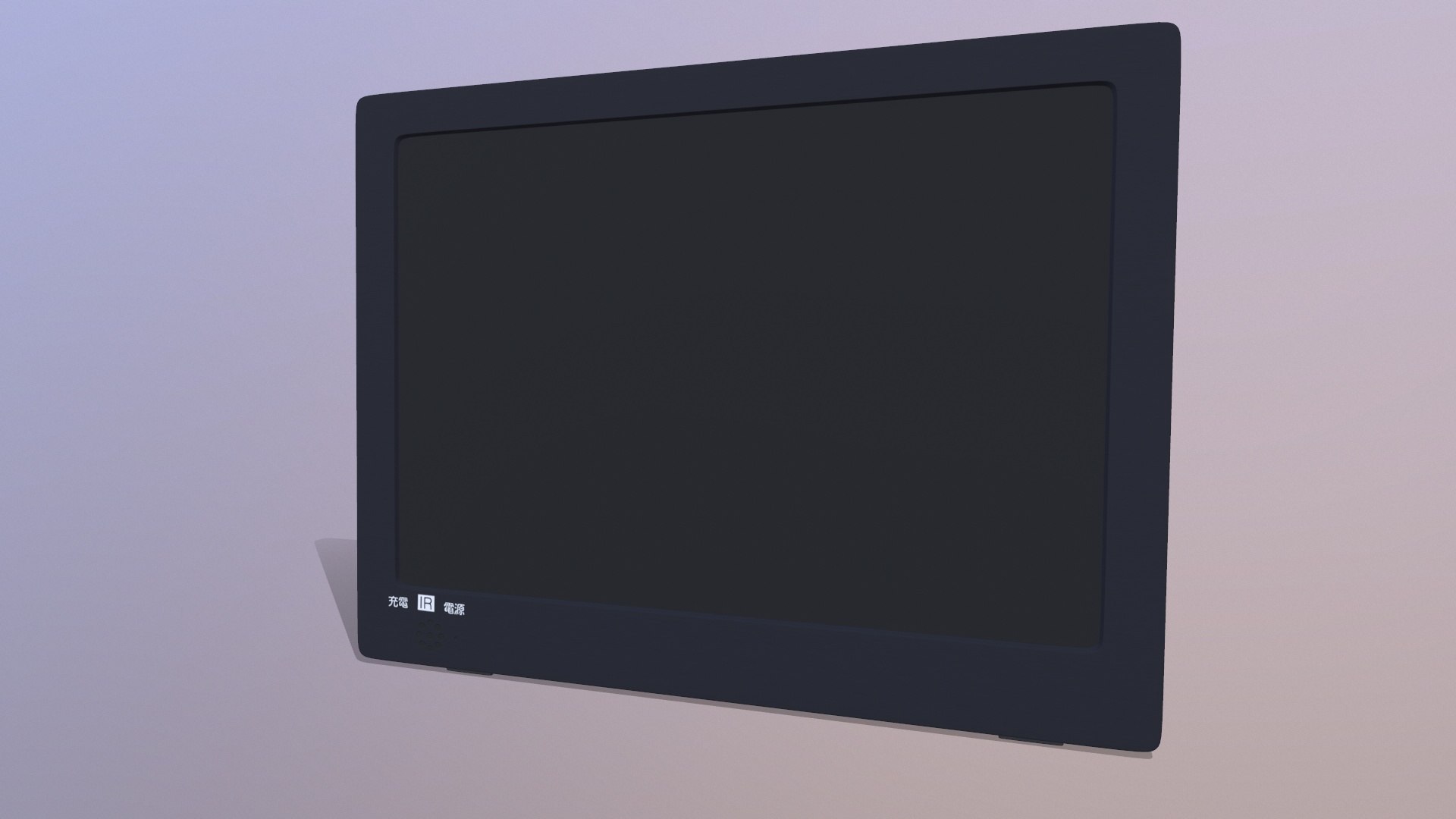 3D Small Portable TV Model - TurboSquid 2276831