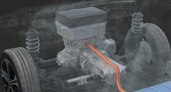 3D model nissan leaf 2019 engine - TurboSquid 1426287