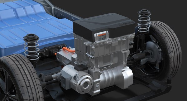 3D model nissan leaf 2019 engine - TurboSquid 1426287