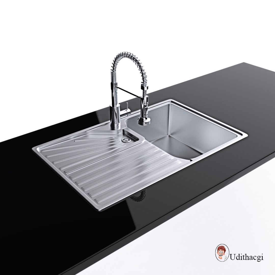 3D Kitchen Sink Bundle - TurboSquid 1760327