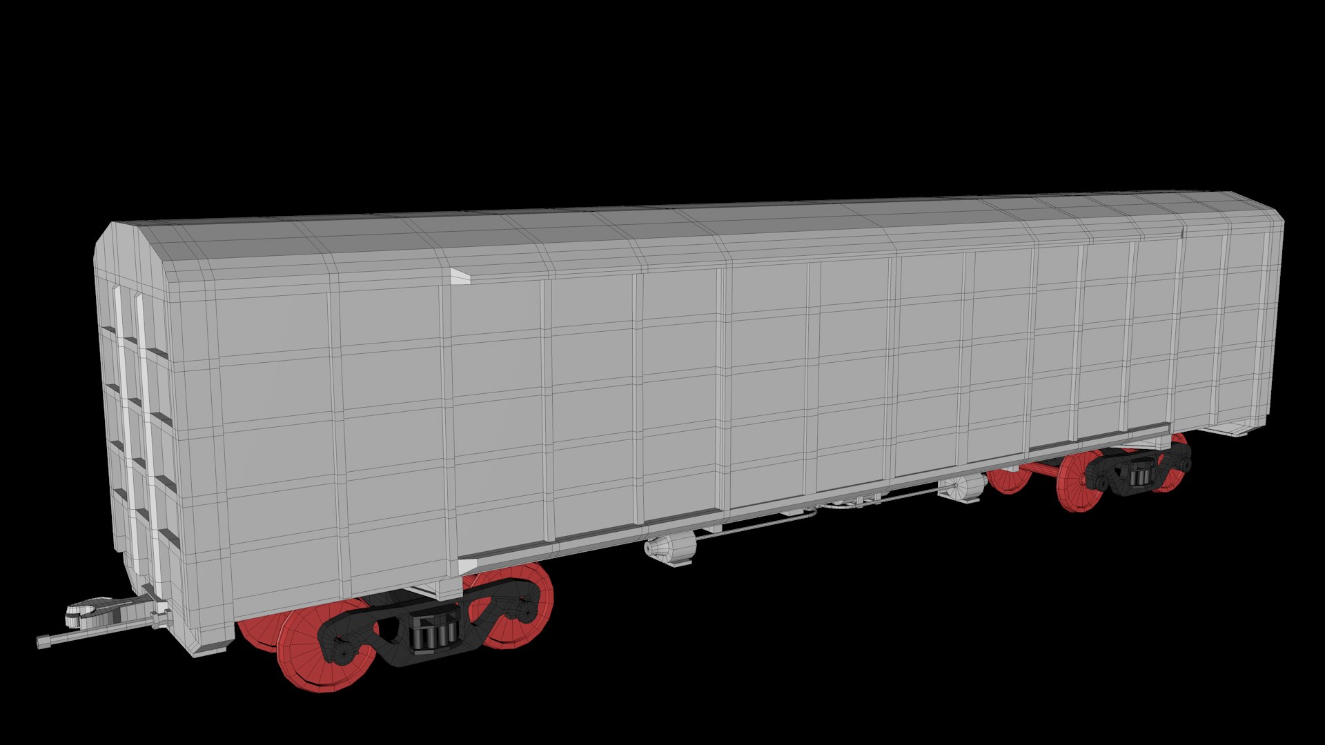 3D Animated game-ready BoxcarV0 model - TurboSquid 2140242