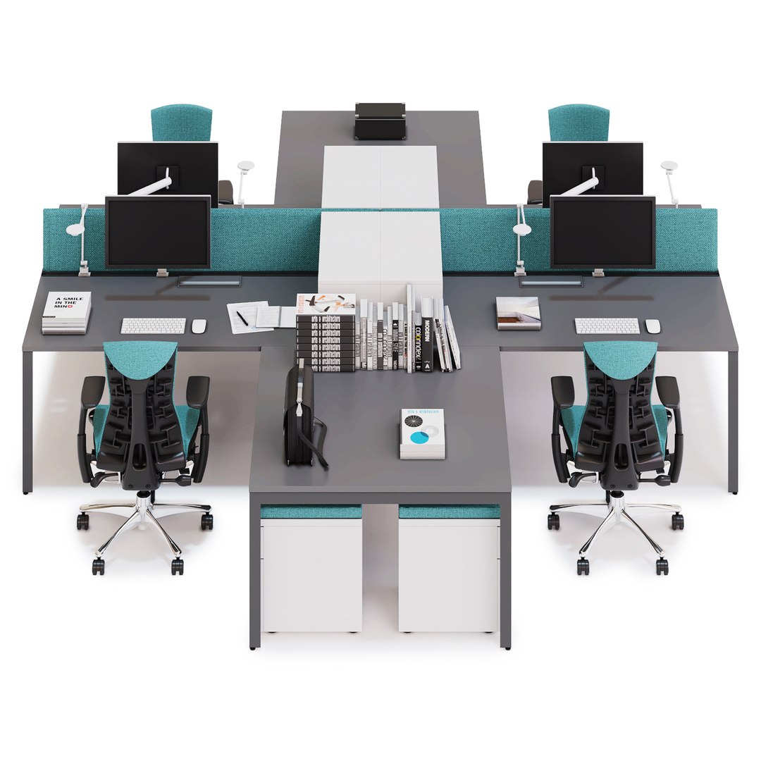 Herman Miller Layout Model - TurboSquid 1486730