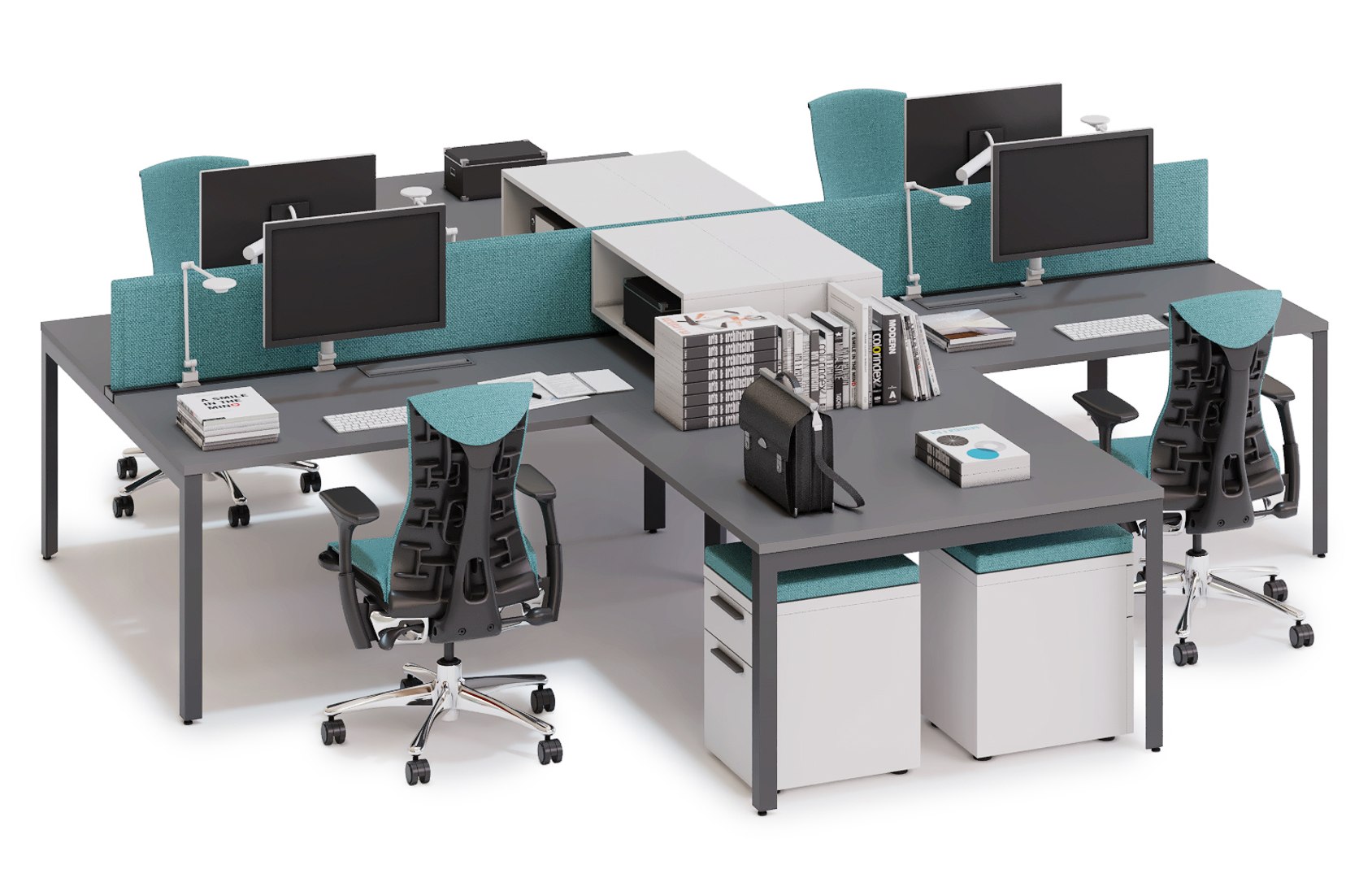 Herman Miller Layout Model - TurboSquid 1486730