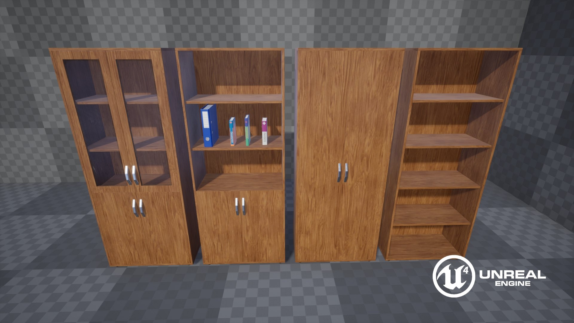 Bookcases 3D Model - TurboSquid 1805950