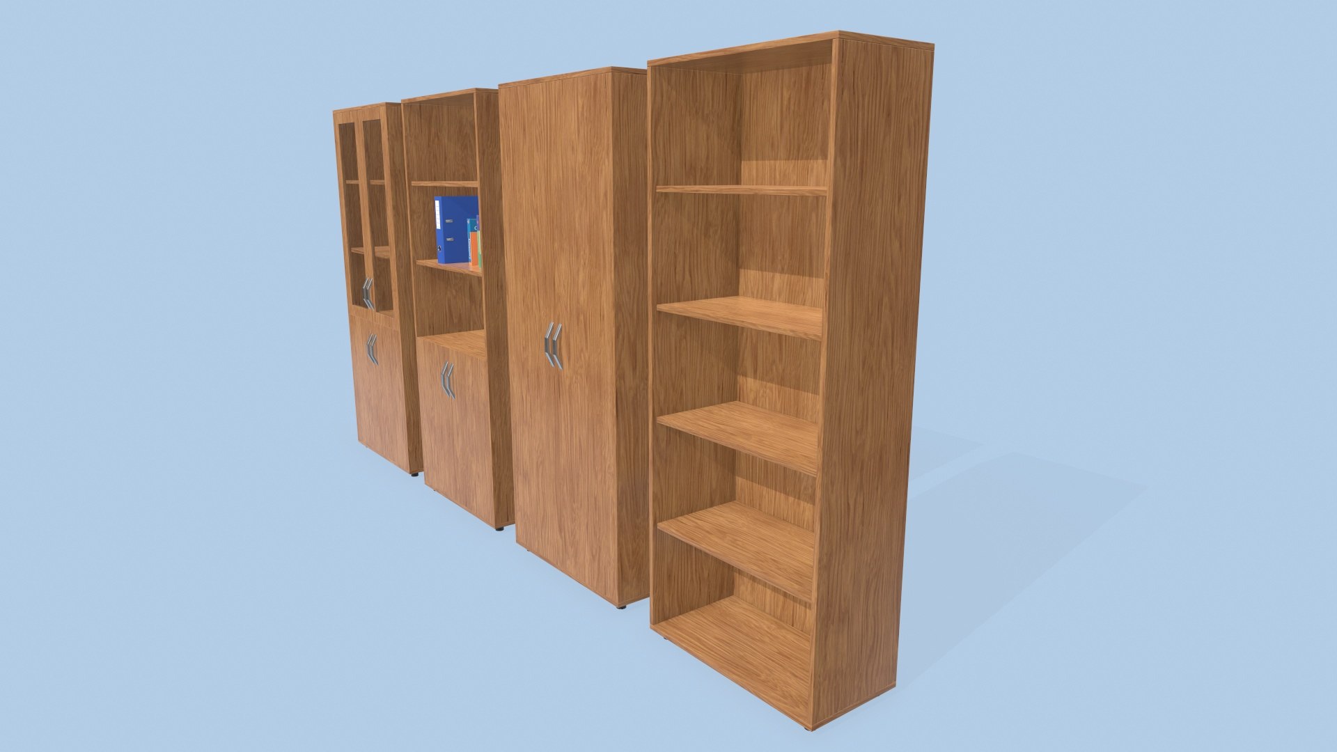 Bookcases 3D Model - TurboSquid 1805950