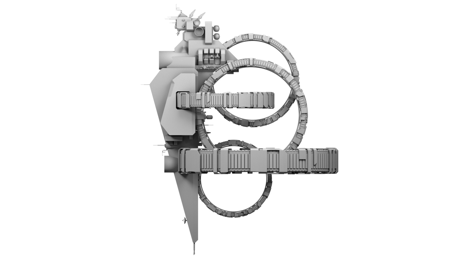 Space Station Build 3D Model - TurboSquid 1695899