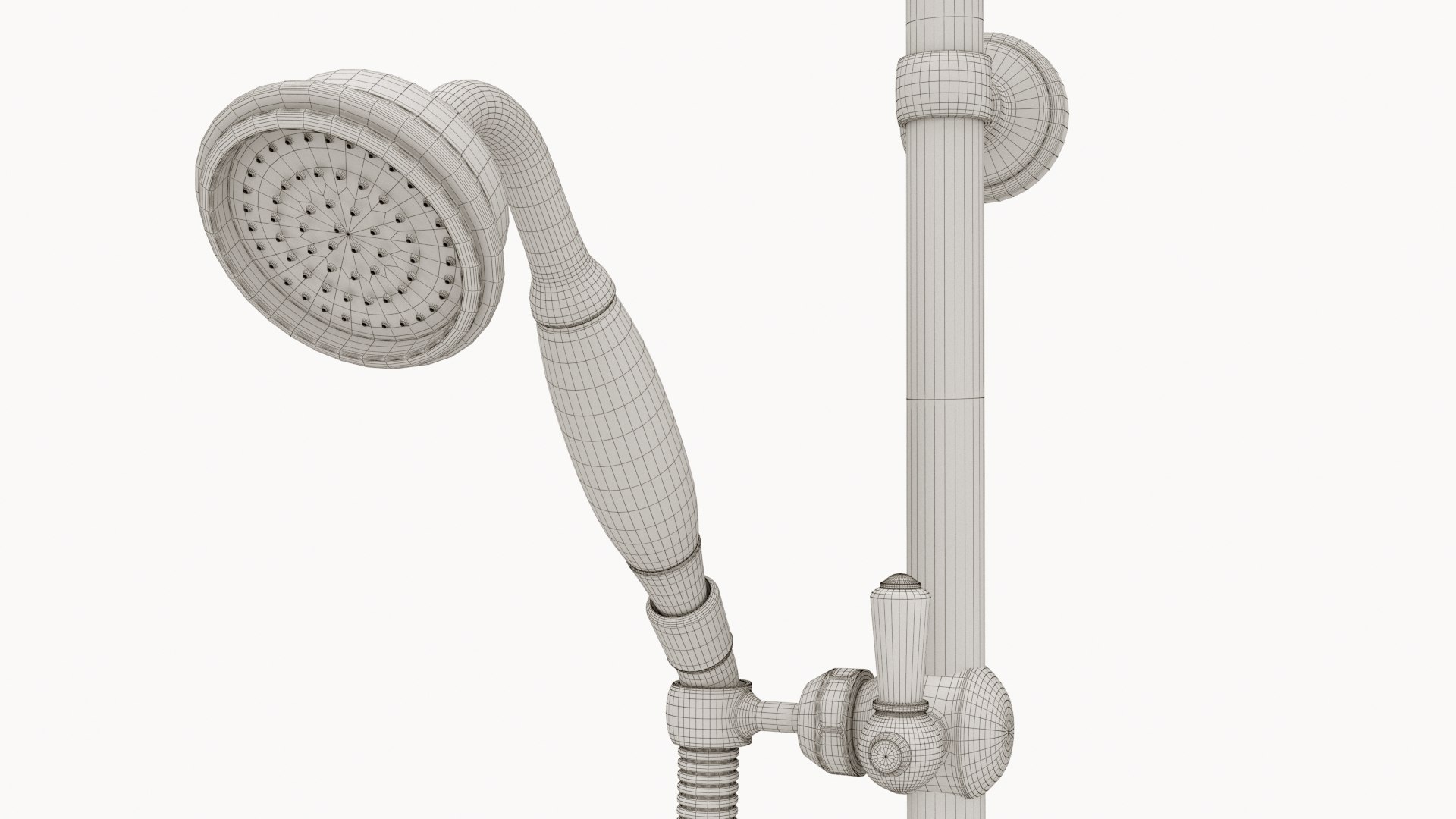 3D Classical Shower Perrin Rowe - TurboSquid 1523236