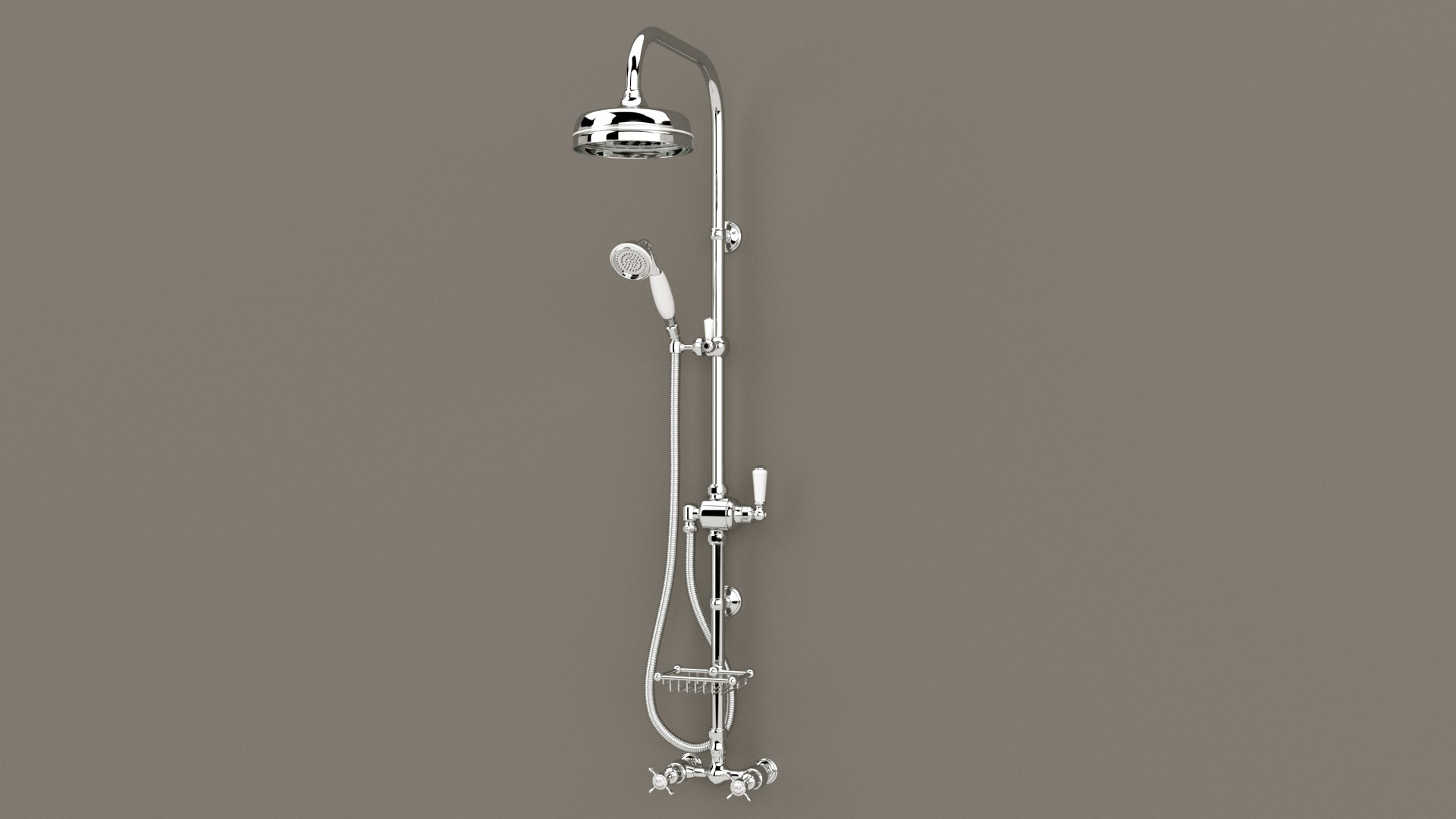 3D Classical Shower Perrin Rowe - TurboSquid 1523236