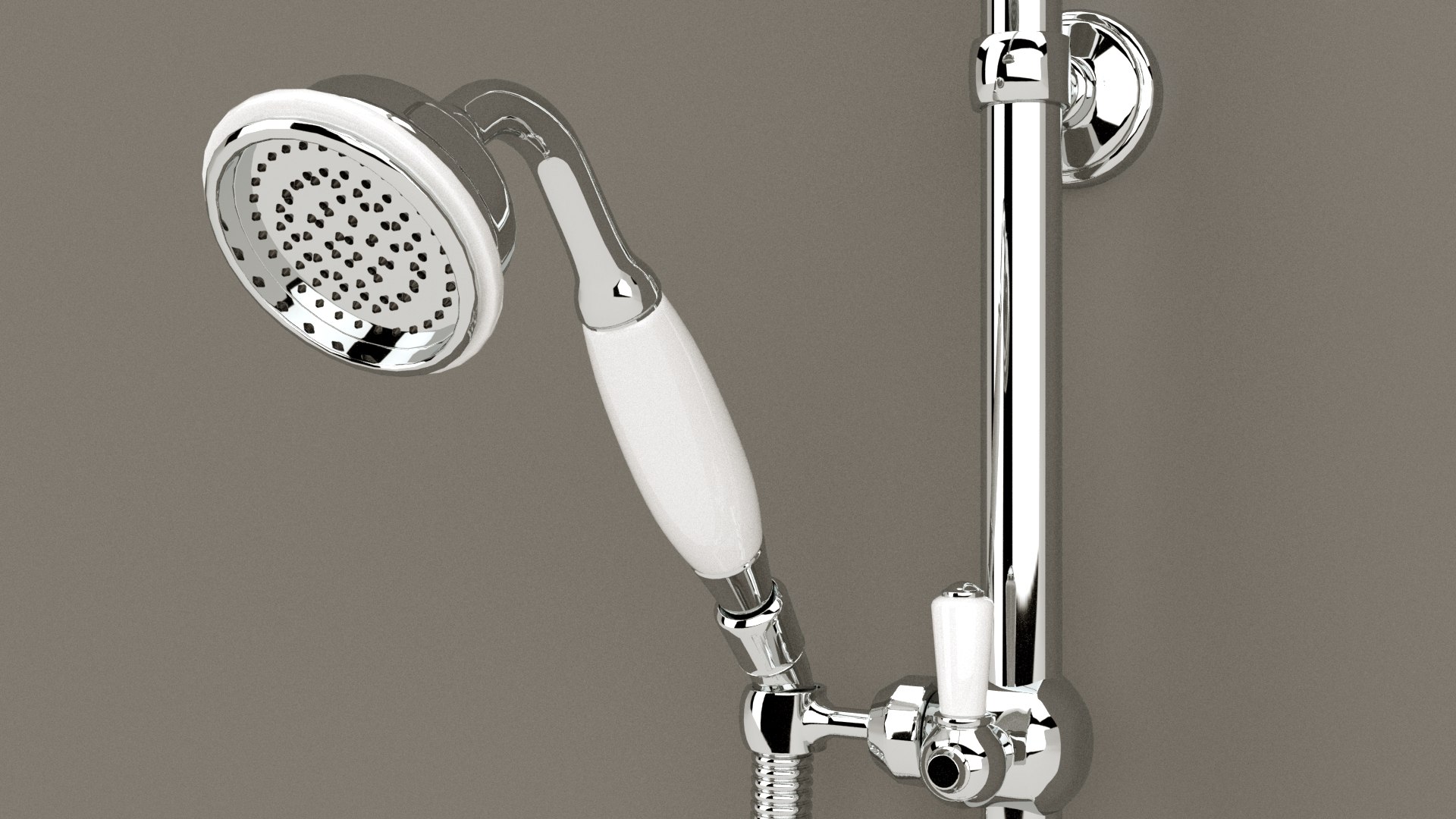 3D Classical Shower Perrin Rowe - TurboSquid 1523236