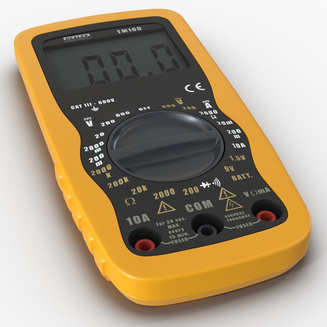 Multimeter Realistic 3d Model