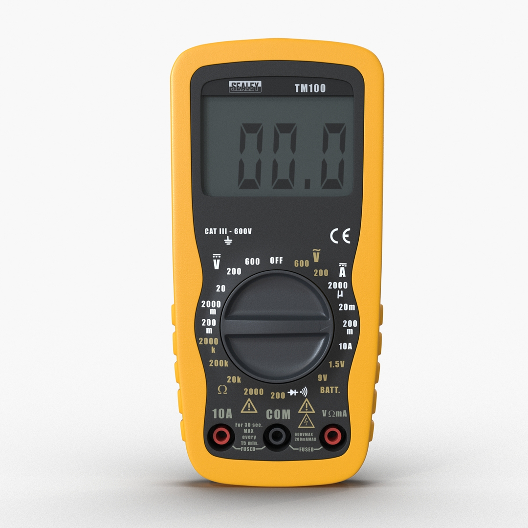 Multimeter Realistic 3d Model