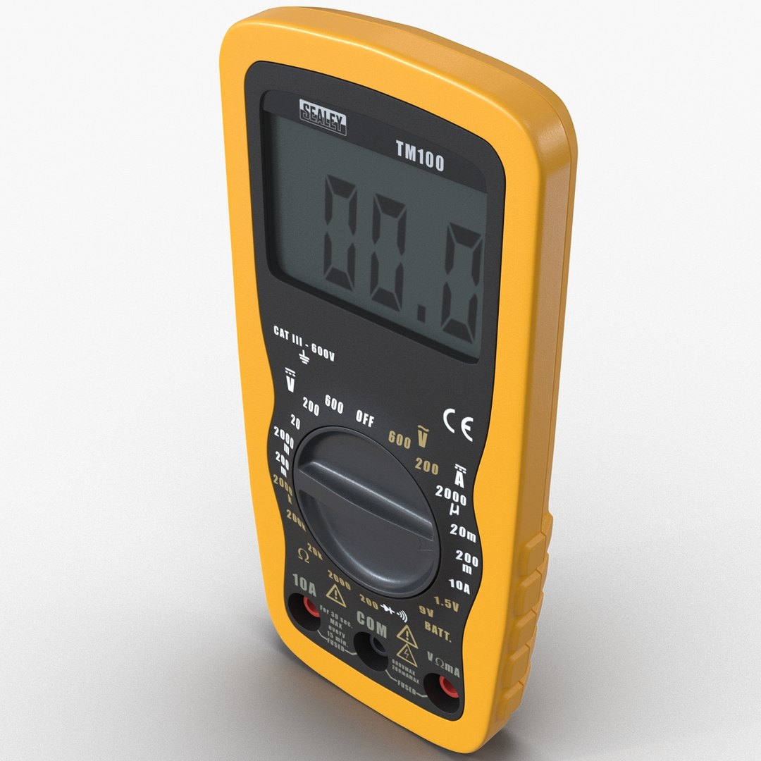 Multimeter Realistic 3d Model