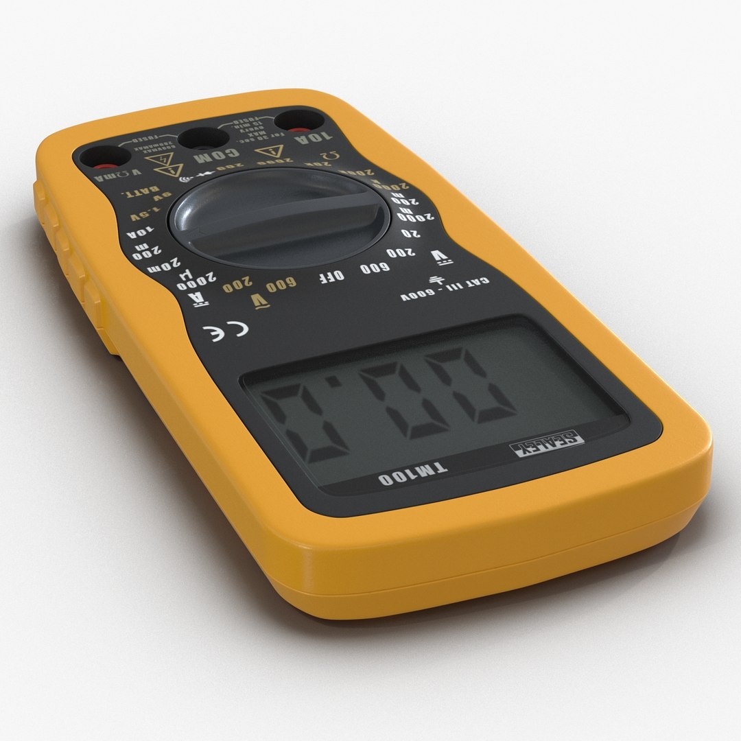 Multimeter Realistic 3d Model