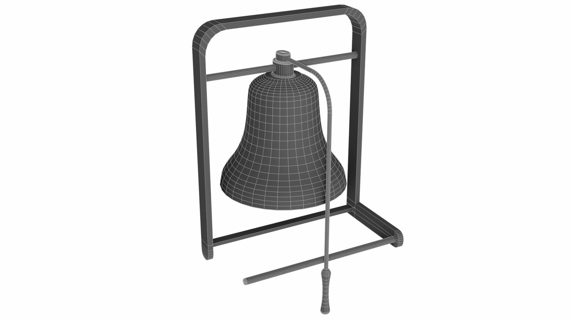 Wall bell model - TurboSquid 1892818