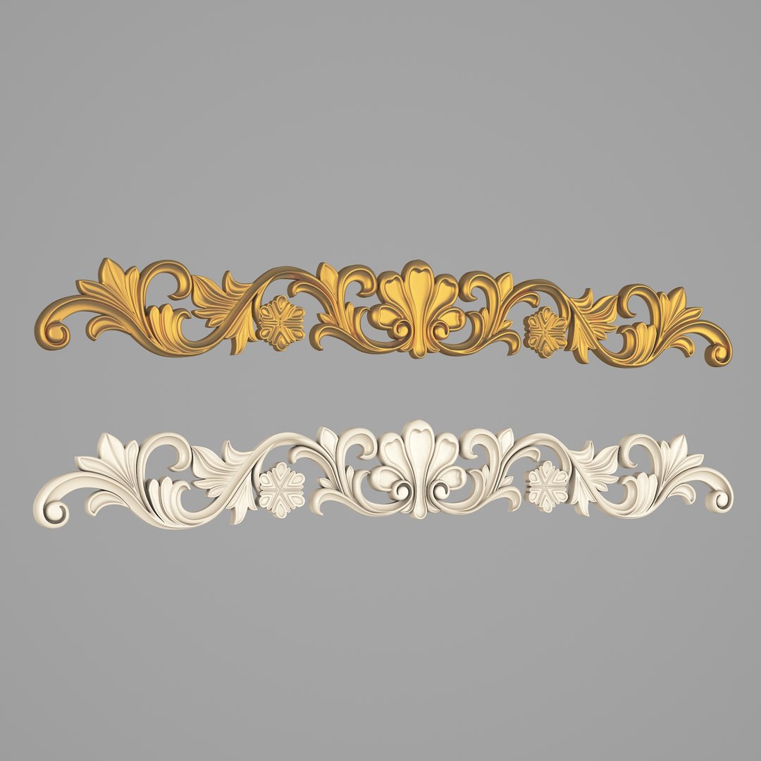 3D Classic Carved 020 Model - TurboSquid 2086396