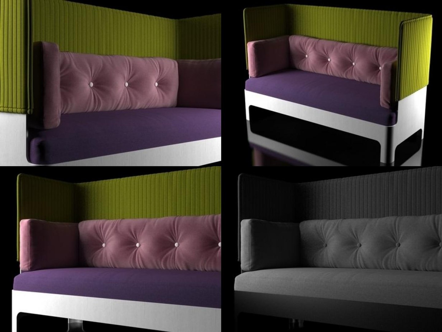 Koja Sofa 3D Model - TurboSquid 1177000