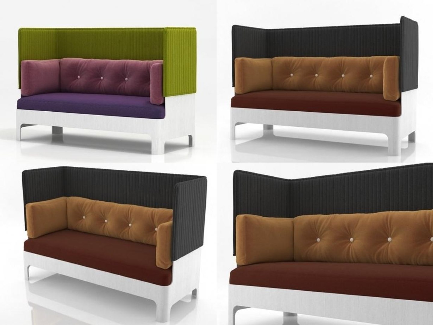 Koja Sofa 3D Model - TurboSquid 1177000