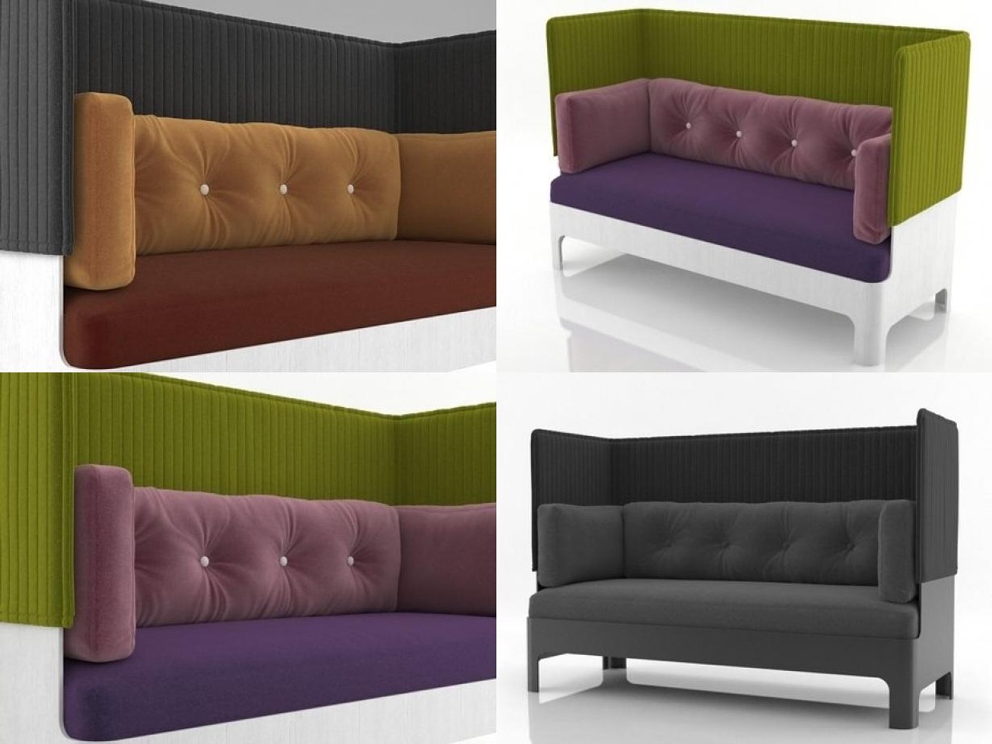 Koja Sofa 3D Model - TurboSquid 1177000